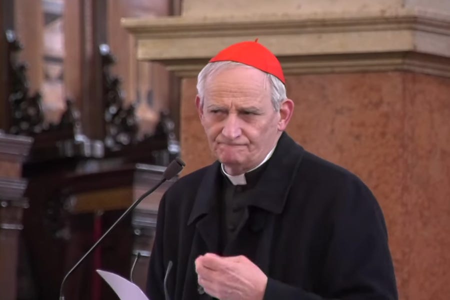 Cardinal Zuppi is a man on a mission. But what is the mission?