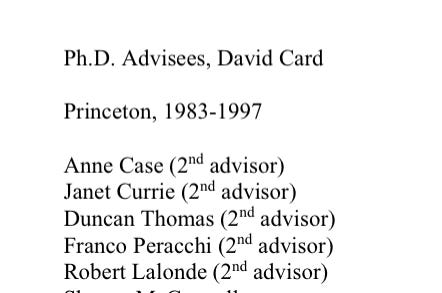 A Brief Sketch of Bob Lalonde and his job market paper