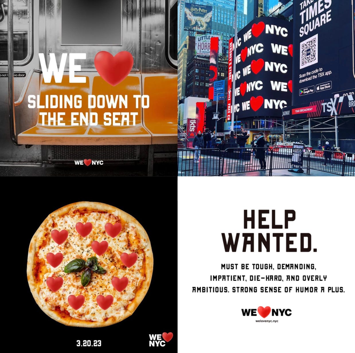 The new We ♥️ NYC logo is about community