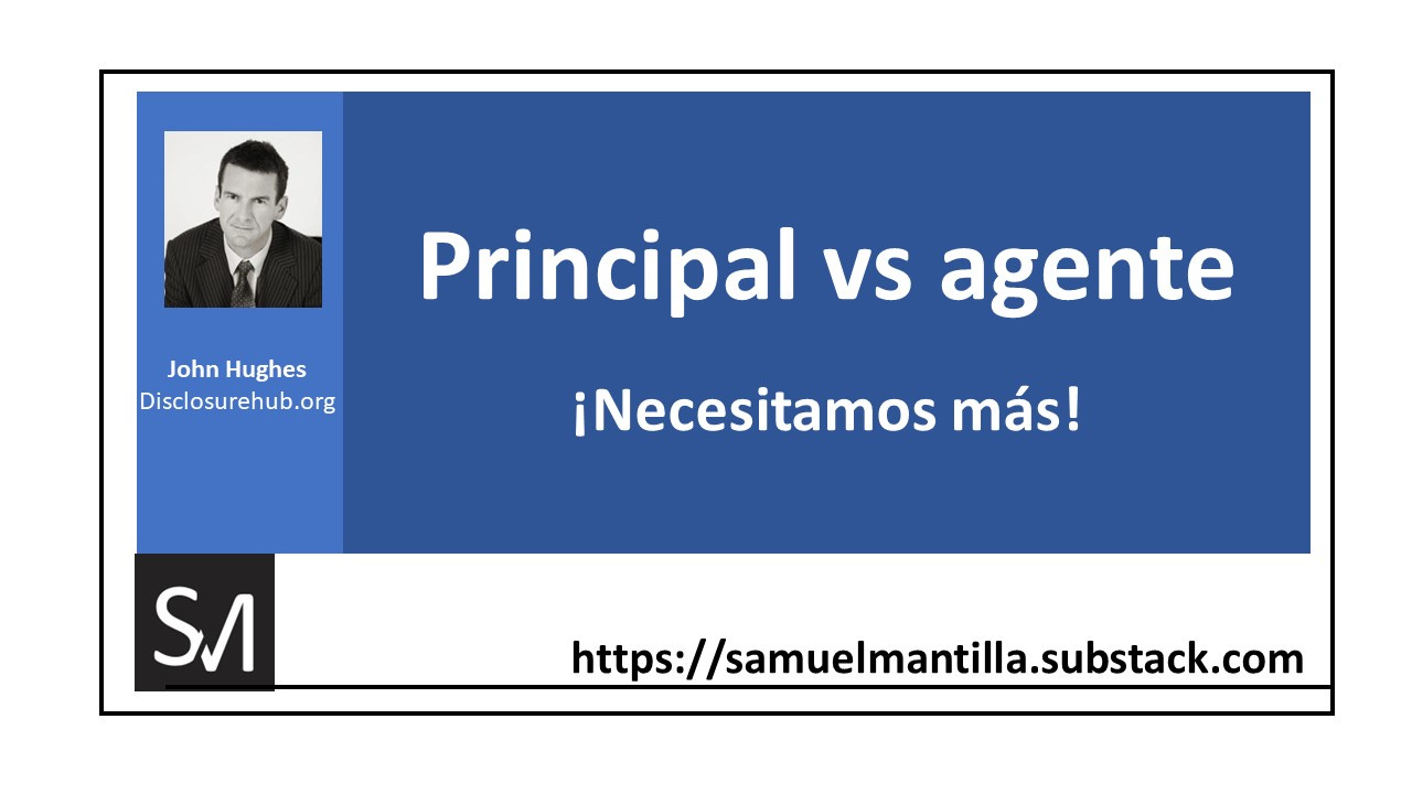 Principal vs agente - by Samuel Alberto Mantilla Blanco