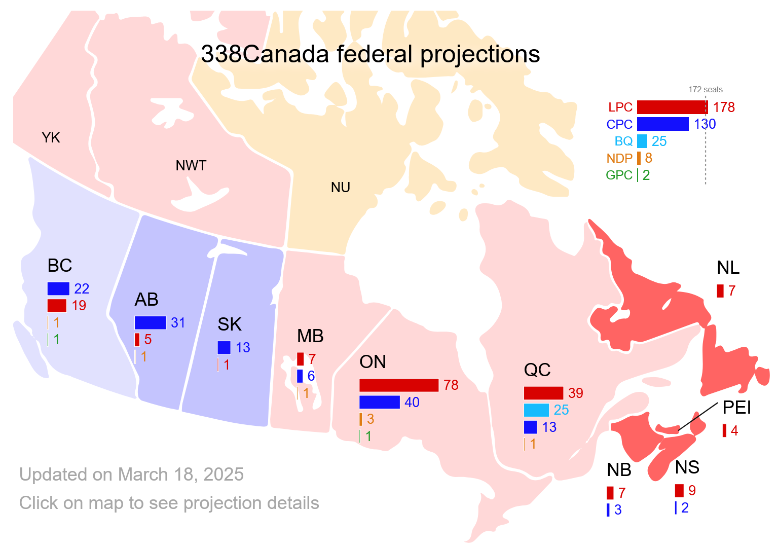 338 Update: Liberals Enter Campaign as Favourites