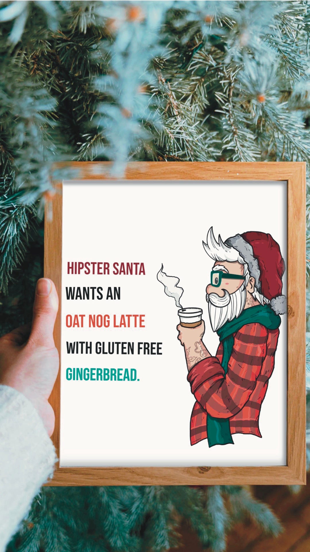 embracing love at christmas. - by steve veasey