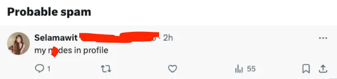 X changes 'show more replies' to 'probable SPAM' – but also hides ...