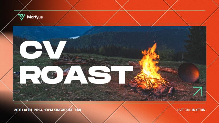 Morfyus X Live: CV Roast - by Rhizen - Morfyus