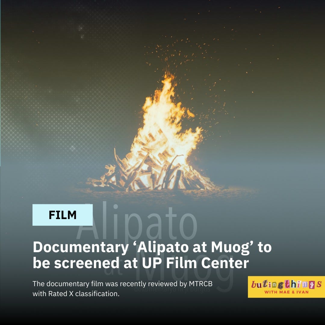 Documentary 'Alipato at Muog' to be screened at UP Film Center