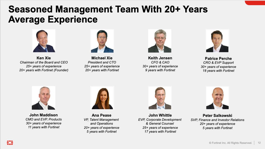 Fortinet - Compounding Quality