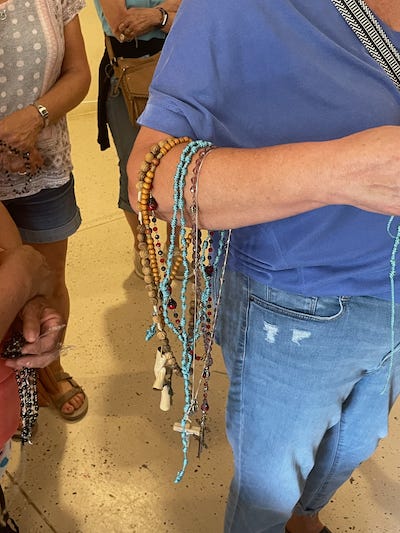 'I want to see for myself' - Thousands look for miracle at Gower Abbey