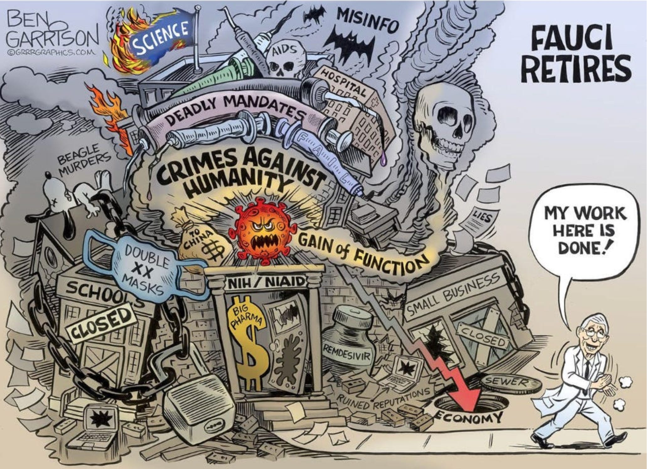 Dr. Fauci: The Face Is Now the Scapegoat - by John Leake