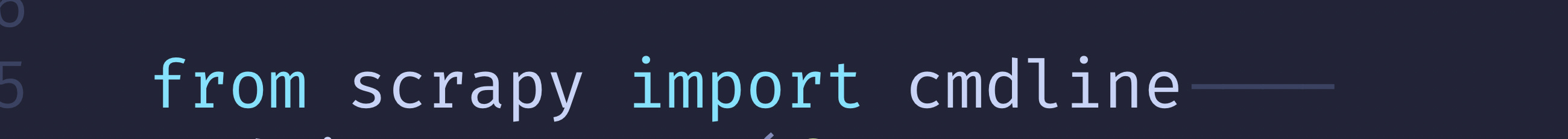 Running Scrapy Spider Programmatically in Python