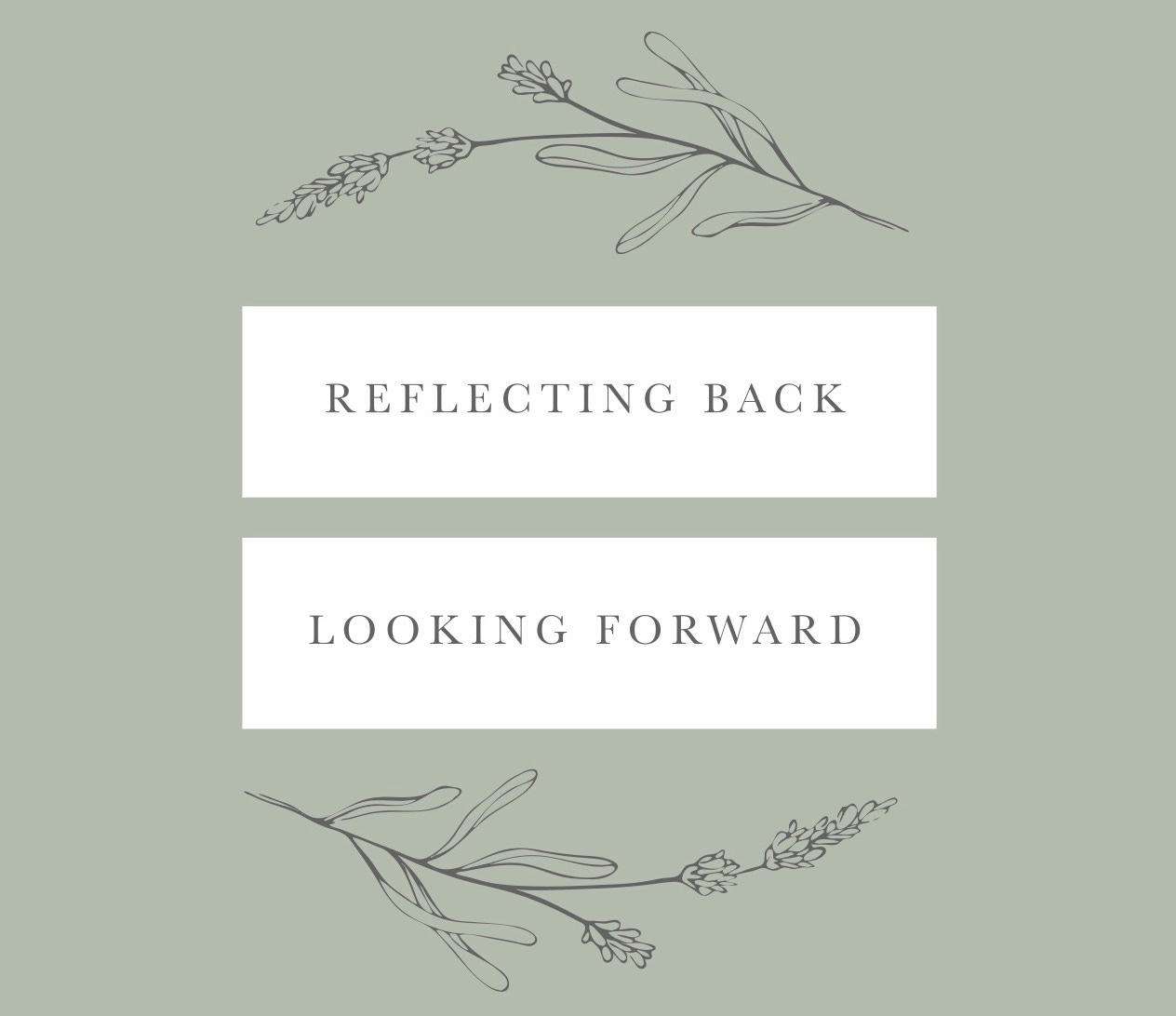 Reflecting Back & Looking Forward