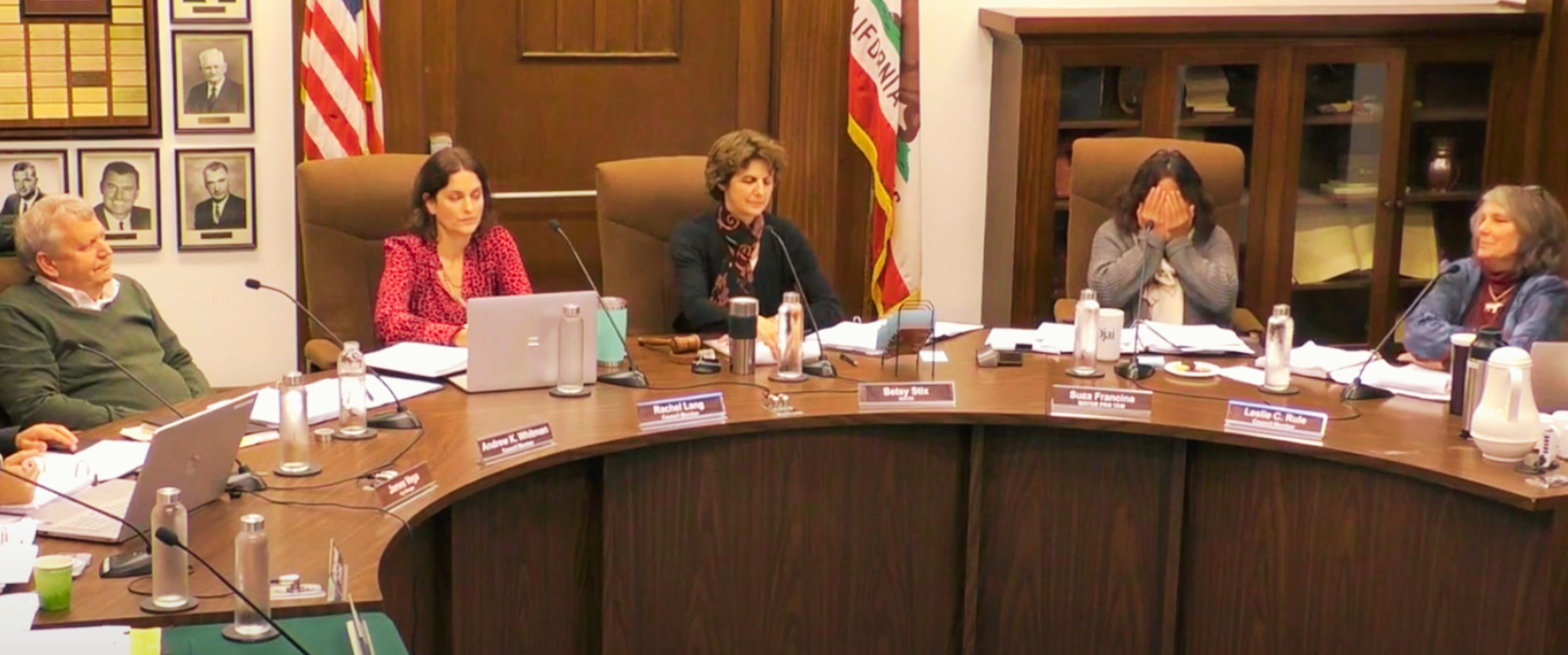 The Crisis Outside City Hall - by Andra Belknap