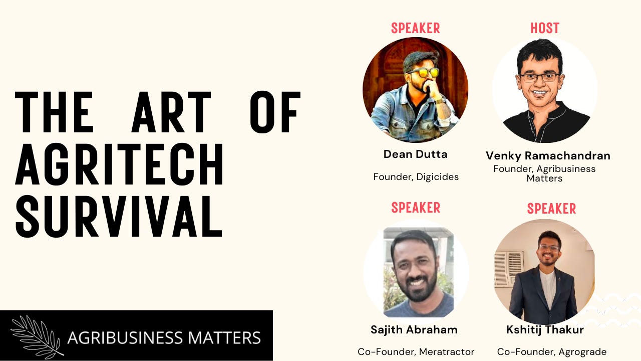 The Art of Agritech Survival