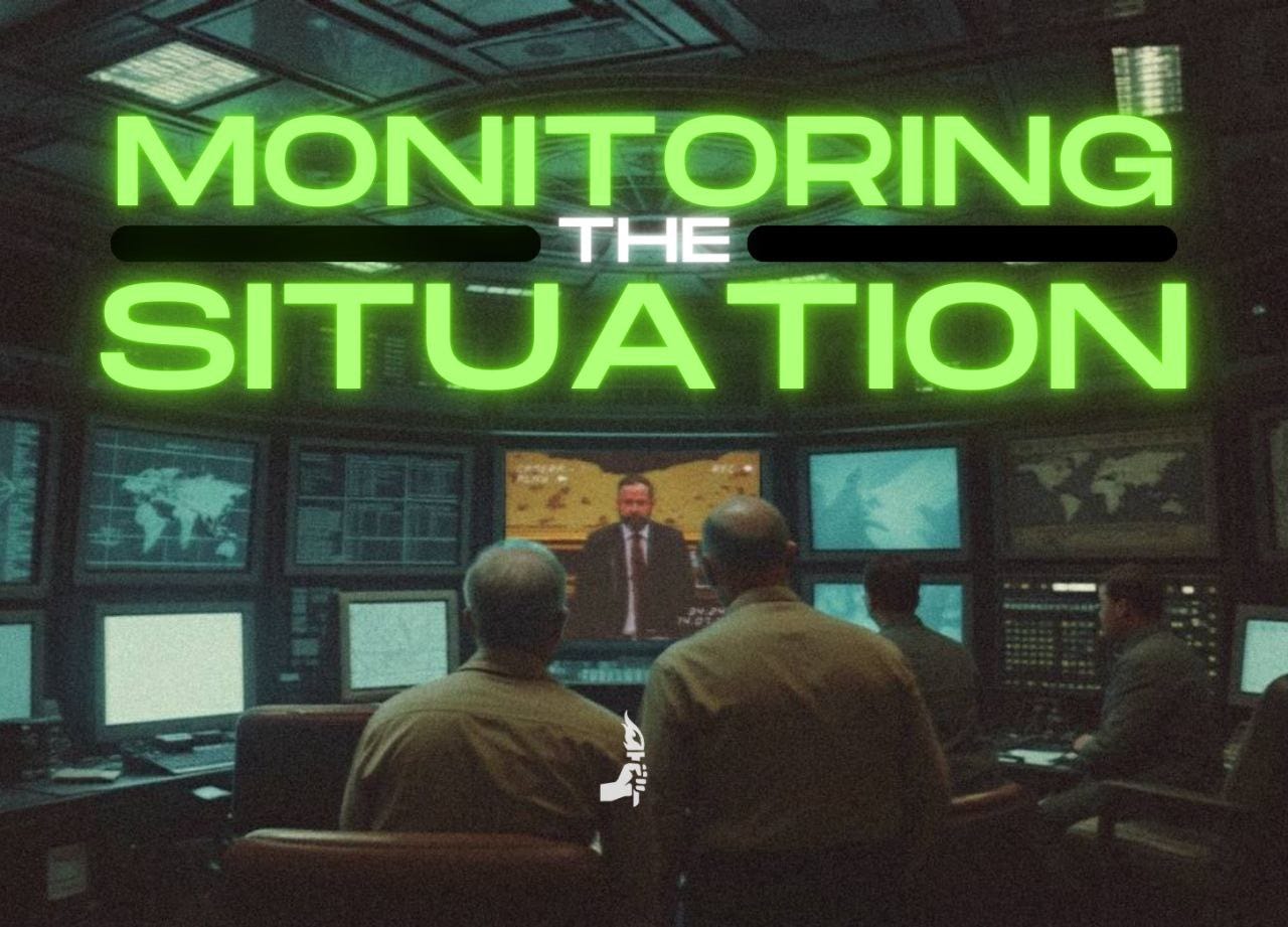 Monitoring the Situation (1/29/25) - by Tommy Oliver