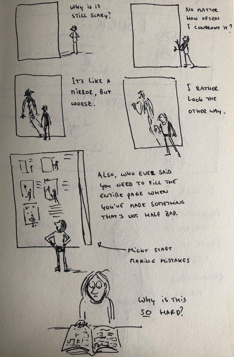 Let's talk about rejection and failure. - Betje’s Comics