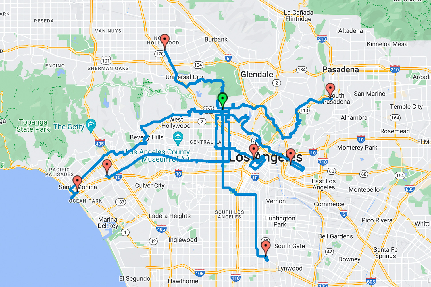 Pedestrian 32: Walking in Los Angeles - by Alex Wolfe