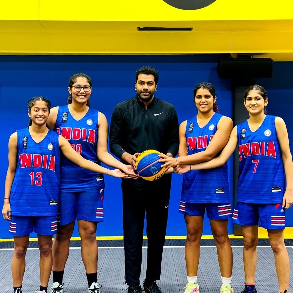 India basketball team store