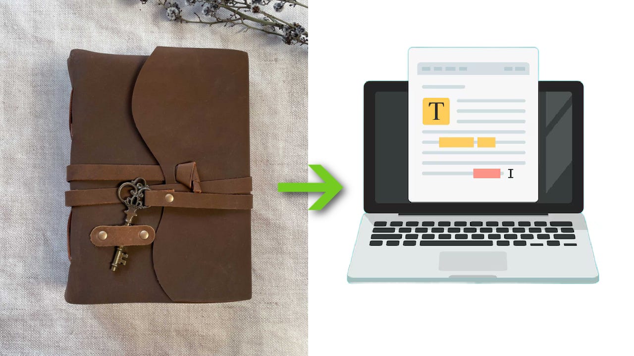 How To Turn Your Journal Into 100's Of Substack Posts