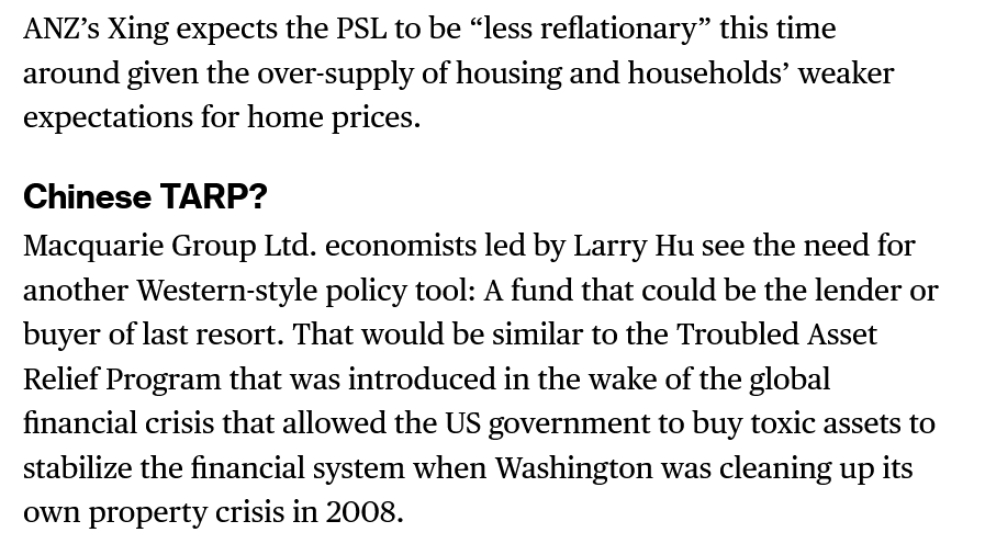 Chinese-Style Quantitative Easing Emerges as Property Fix Option