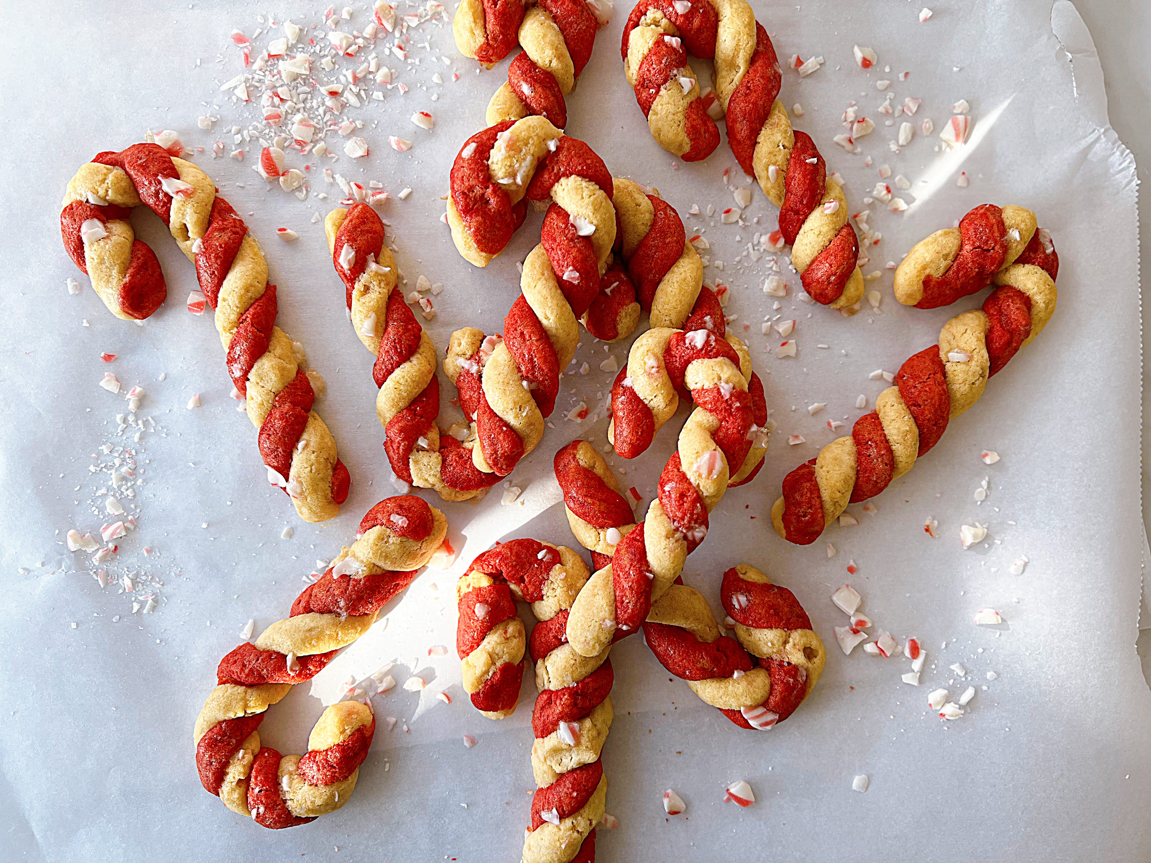 Gluten-Free Candy Cane Cookies Recipe