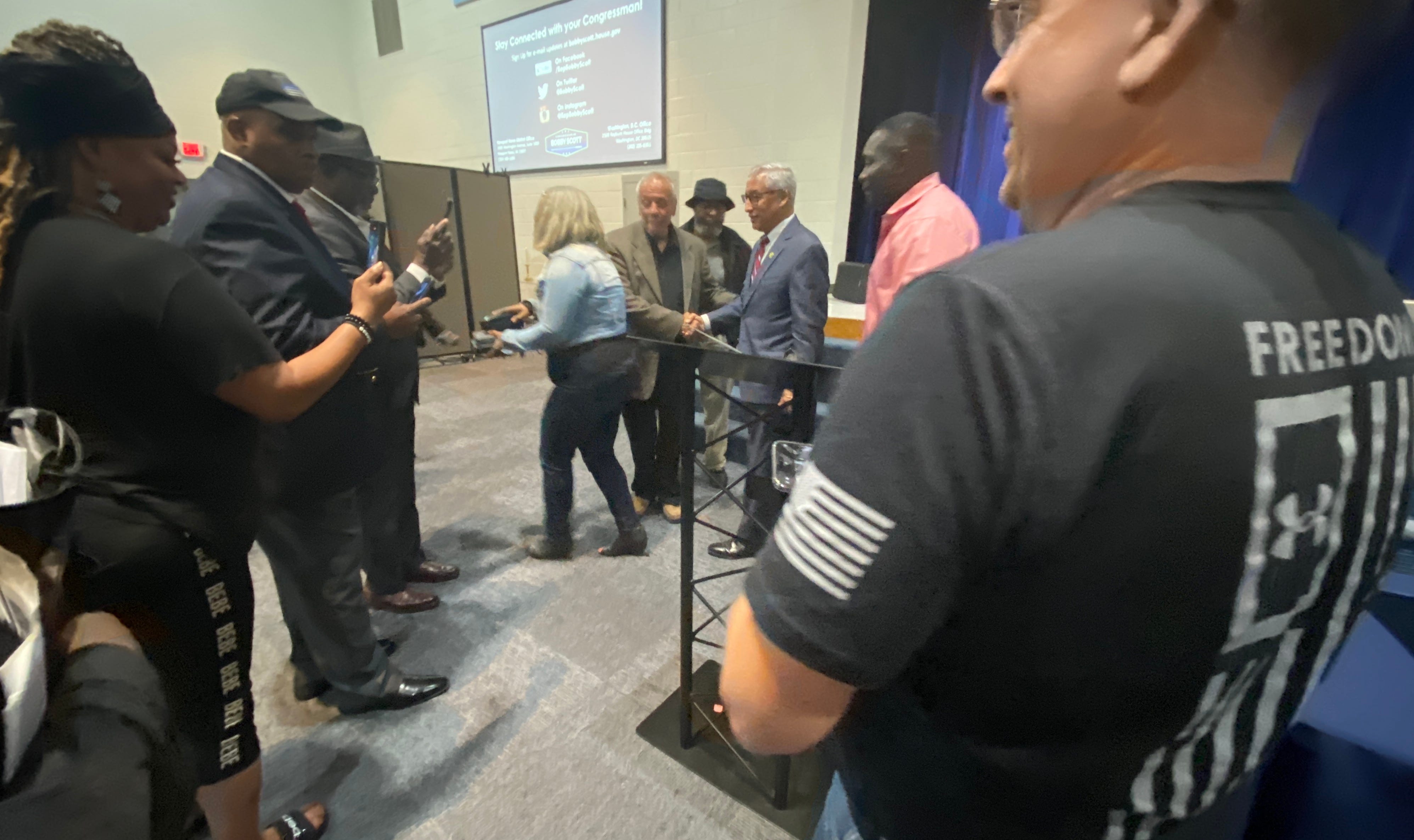Rep. Bobby Scott's Town Hall in Newport News Draws 150+ #Virginia