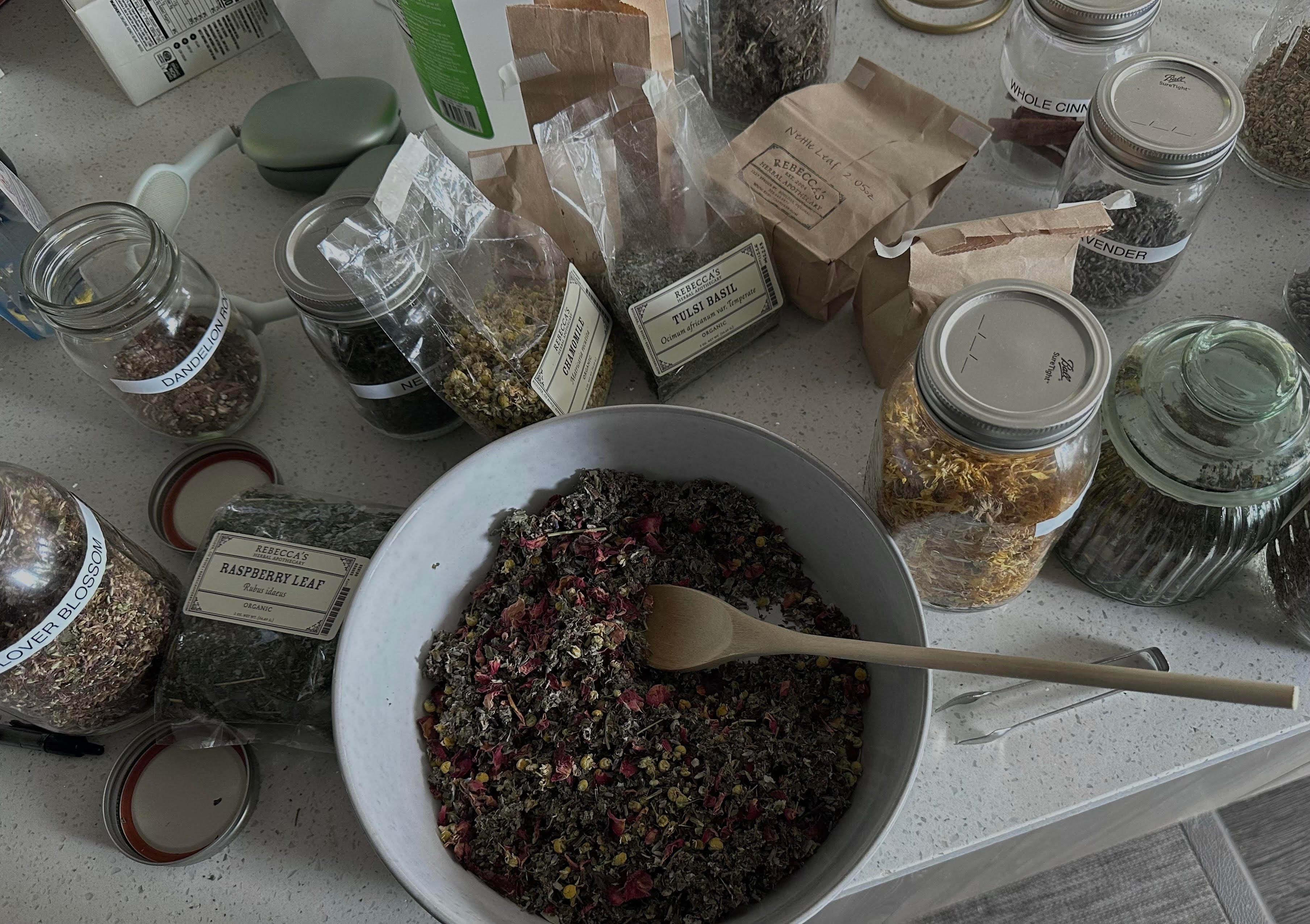 Menstrual Cycle Tea Blends - by cèilidh - the clove coterie
