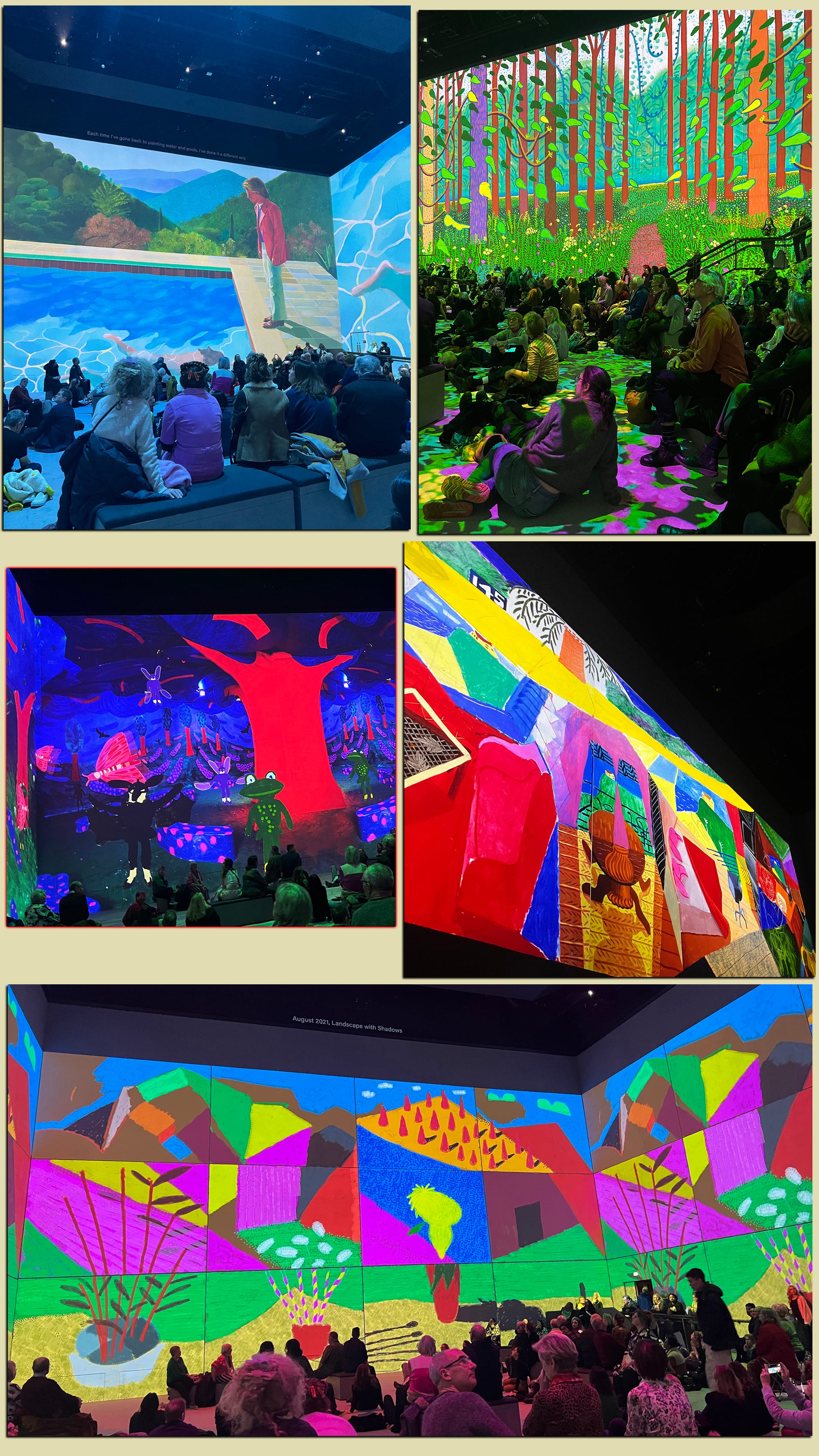 You can spend a trippy hour in an enormous box, too