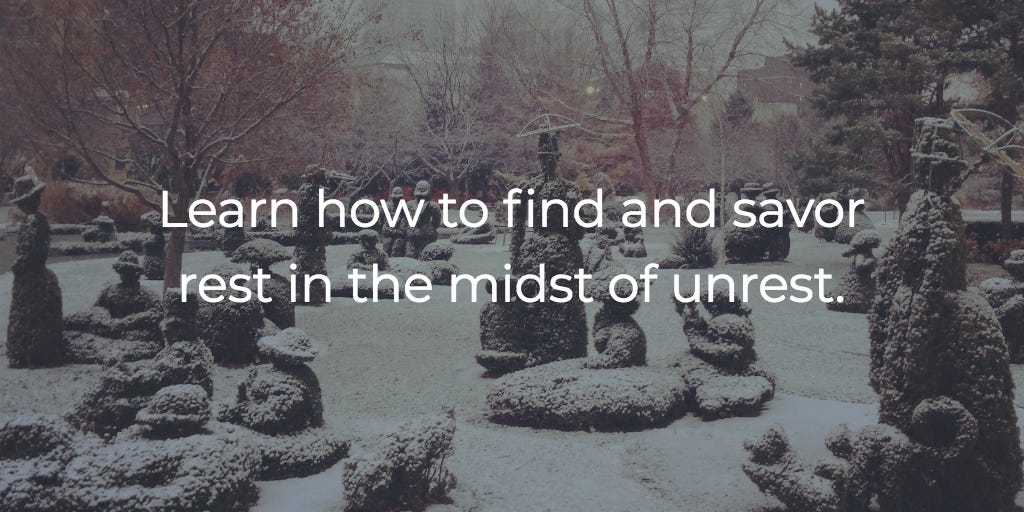 Scouting for Relaxing Locations - by Daron Larson