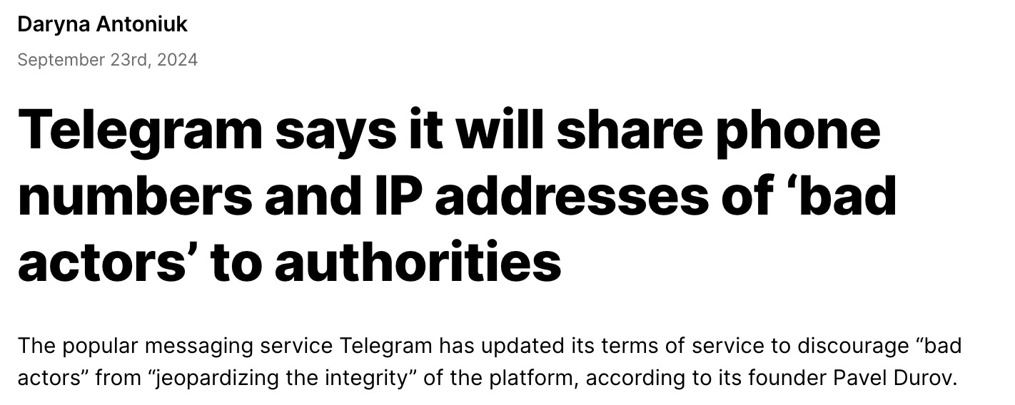 Telegram's Founder Pavel Durov Caves in to Authorities: It Will Now ...