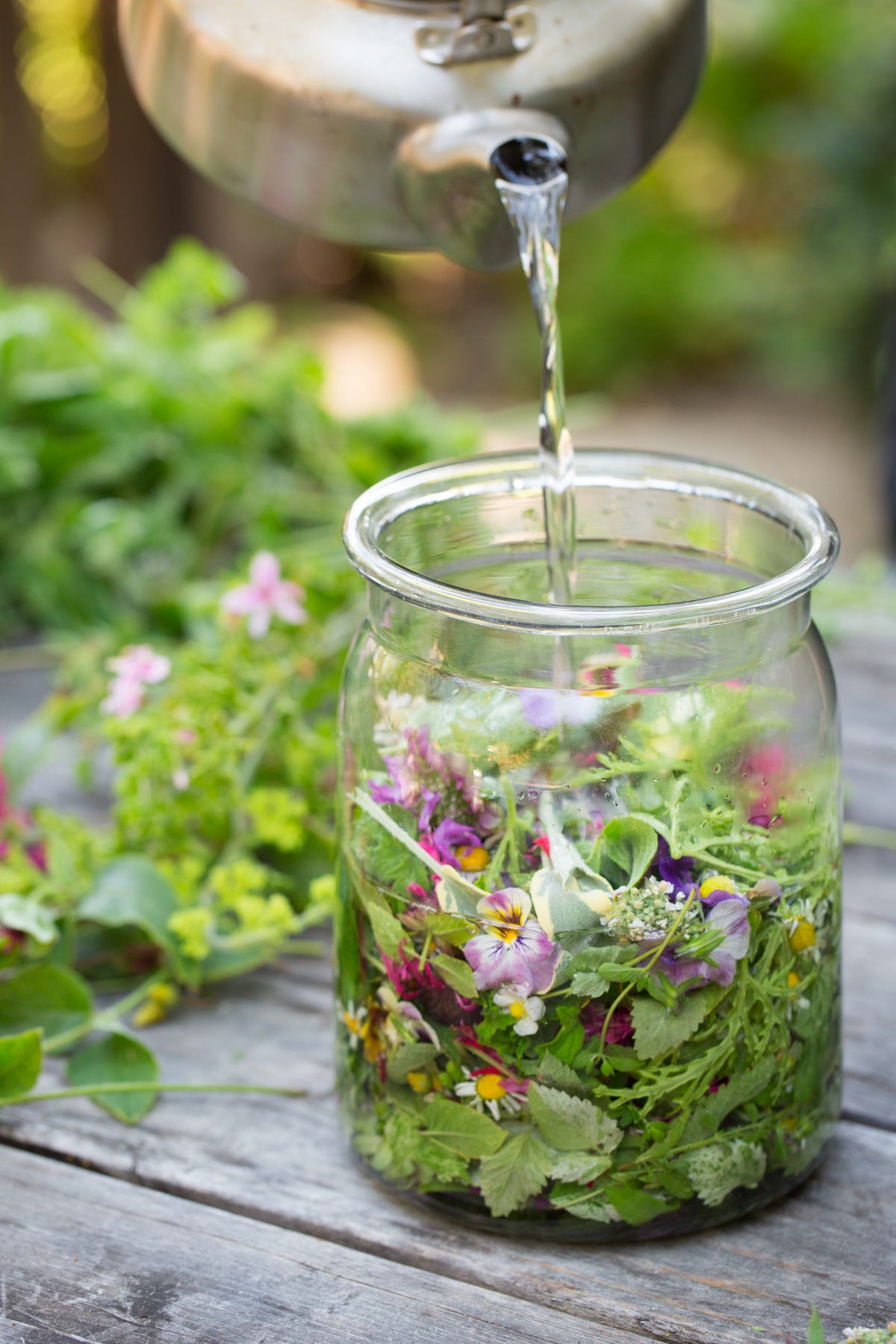 A Summer Solstice Sun Tea - The Beautiful Edible Garden