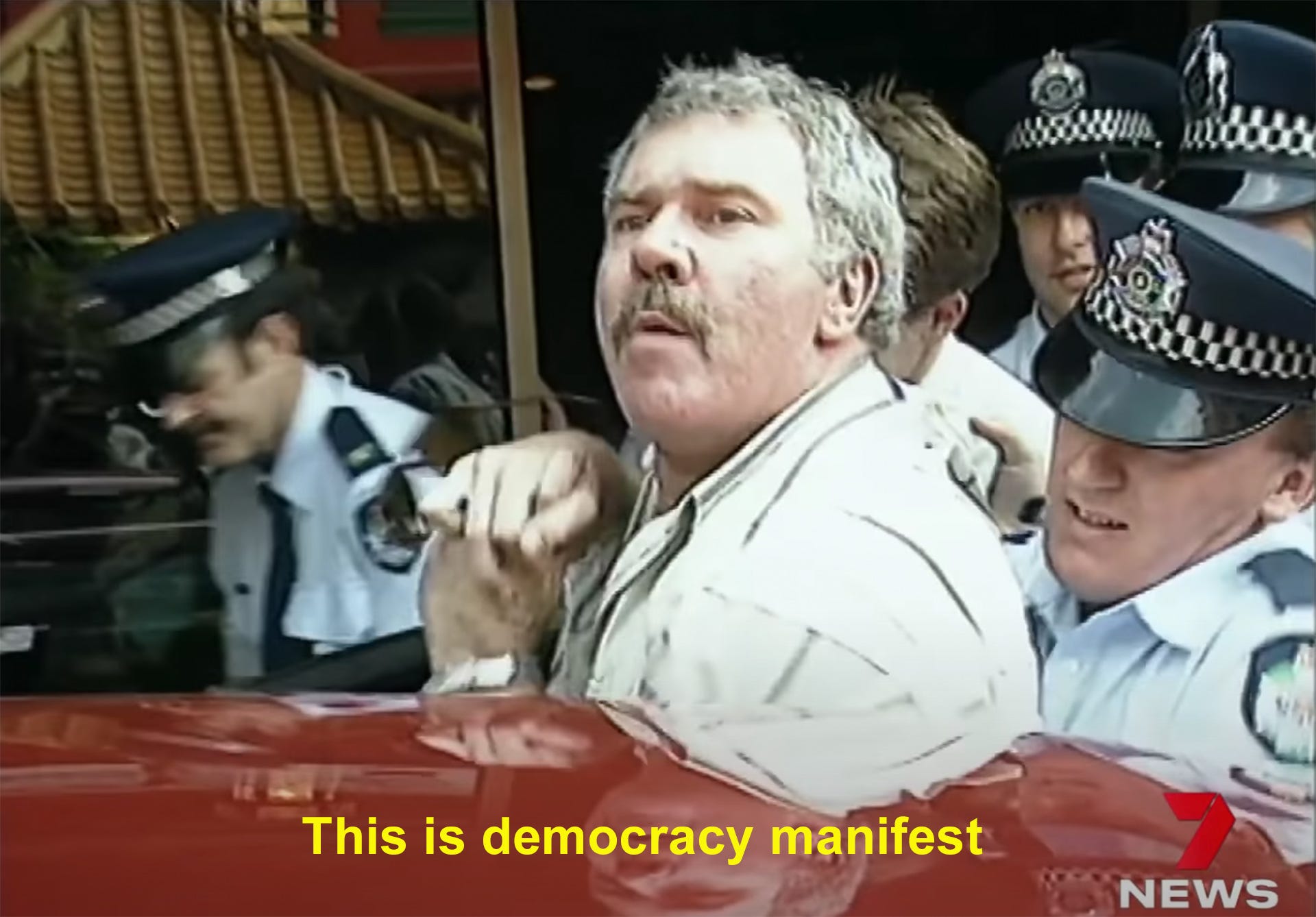 "Gentlemen, This is Democracy Manifest!" - by Niccolo Soldo