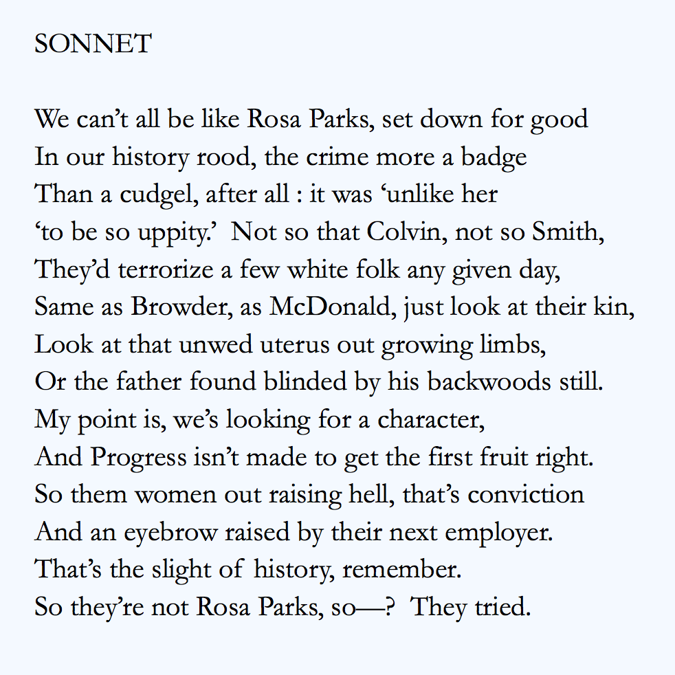 Rosa Parks Poetry National Poetry Day Ambassador – Children's Poetry