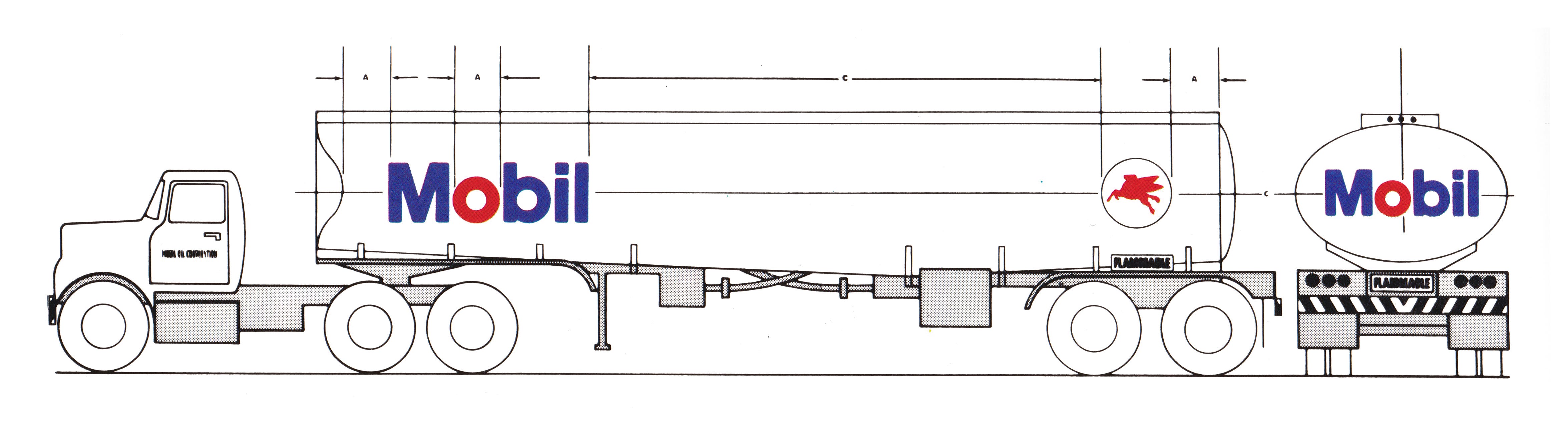 The story of the Mobil logo – Logo Histories