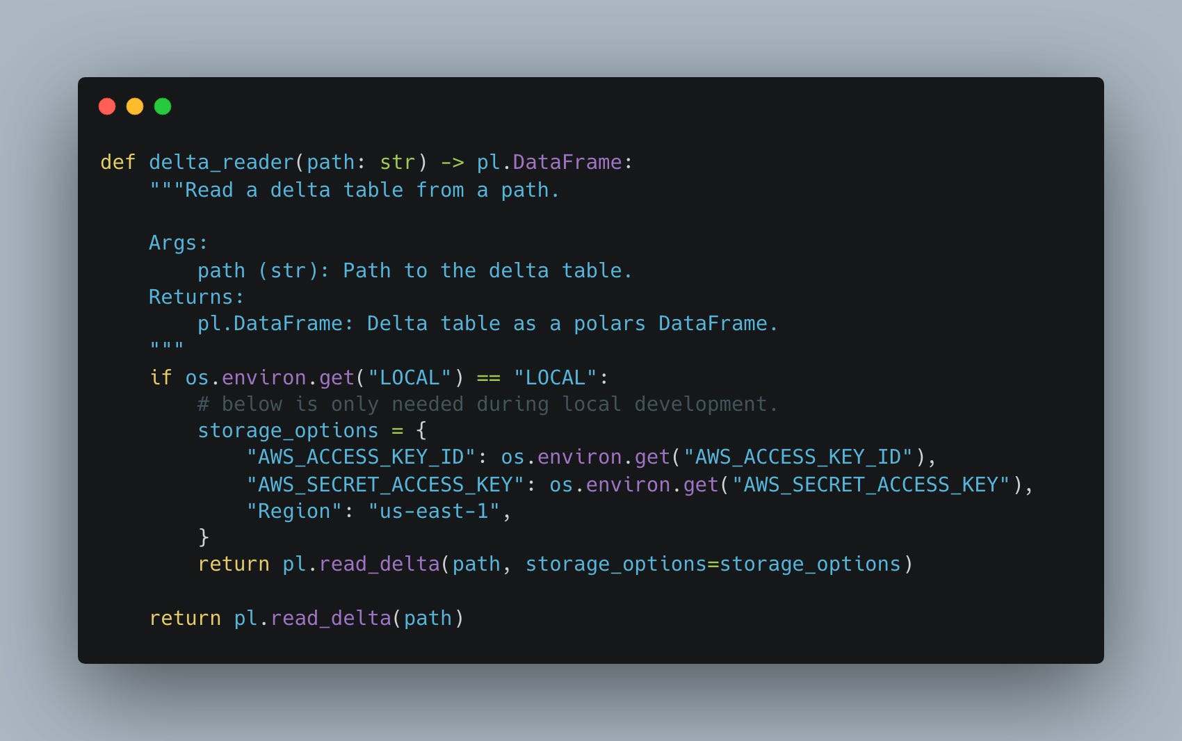 Replace Databricks Spark Jobs (using Delta) with Polars