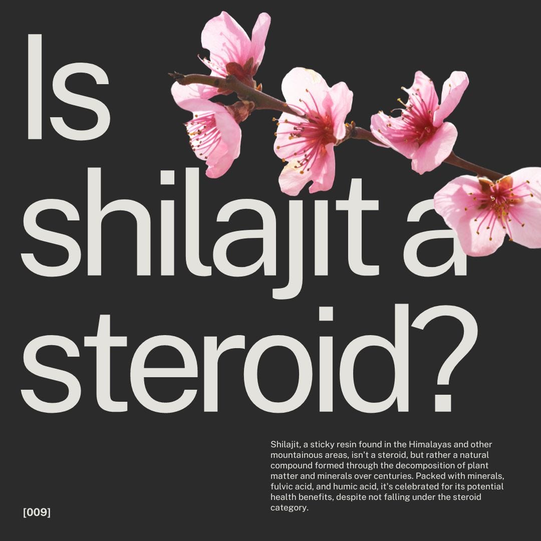 Is Shilajit a Steroid? 🚨🦁🚨🦁 - by Khadija - Yin_ness