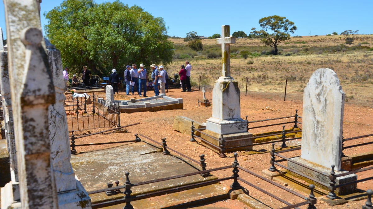Mystery solved at Caloote as 19th-century pioneer’s grave site found