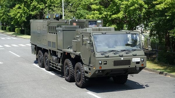 Japanese Military Demonstrates Laser Weapon Truck in New Video
