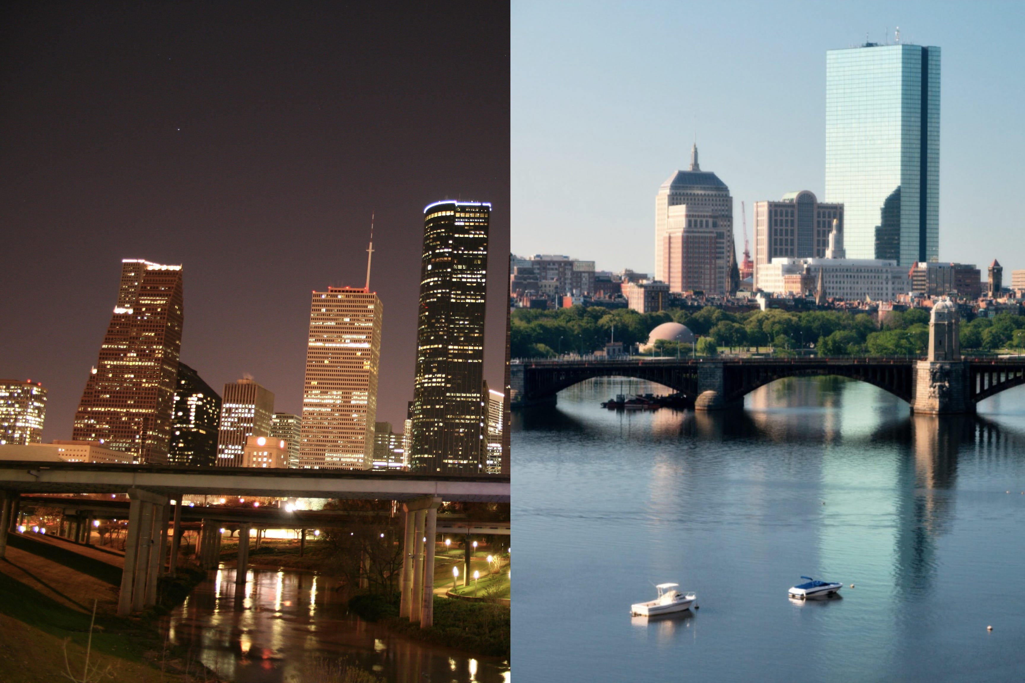 Which city is more affordable, Houston or Boston?