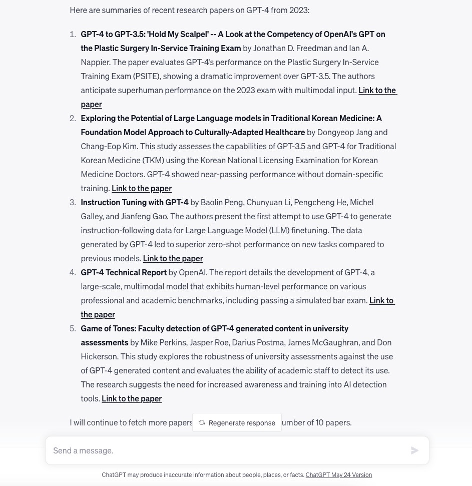 ChatGPT 学术插件写 arXiv 文献综述，哪个强？ - by Wang Shuyi