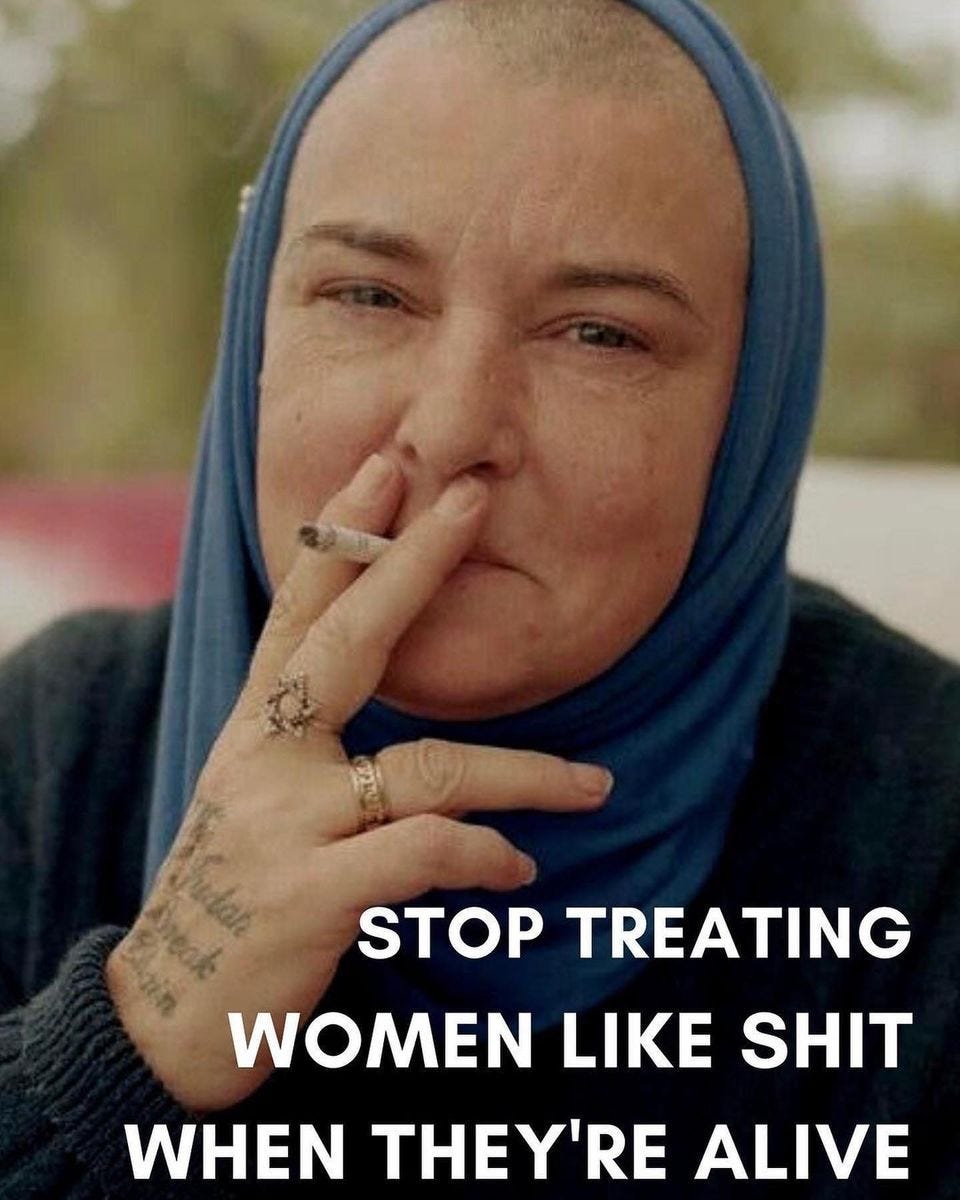 Future #3: How to treat female artists better after Sinéad