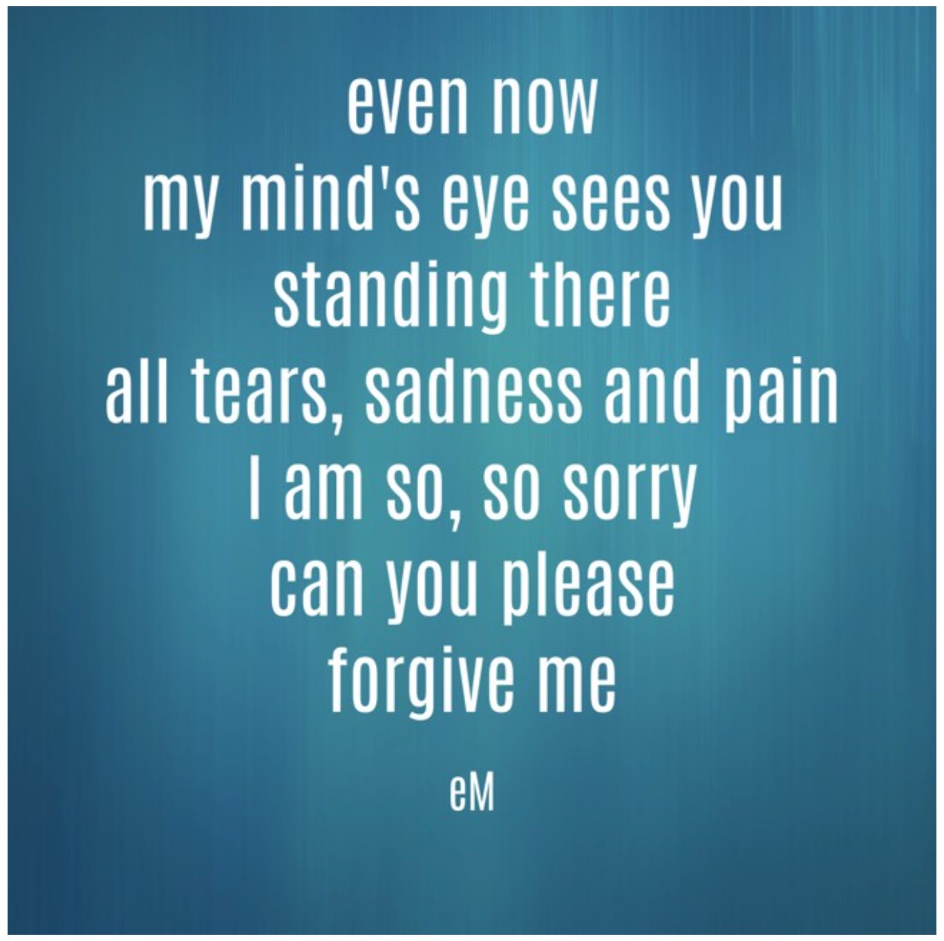 Forgiveness - by Marcel Cramer - Marcel’s Substack