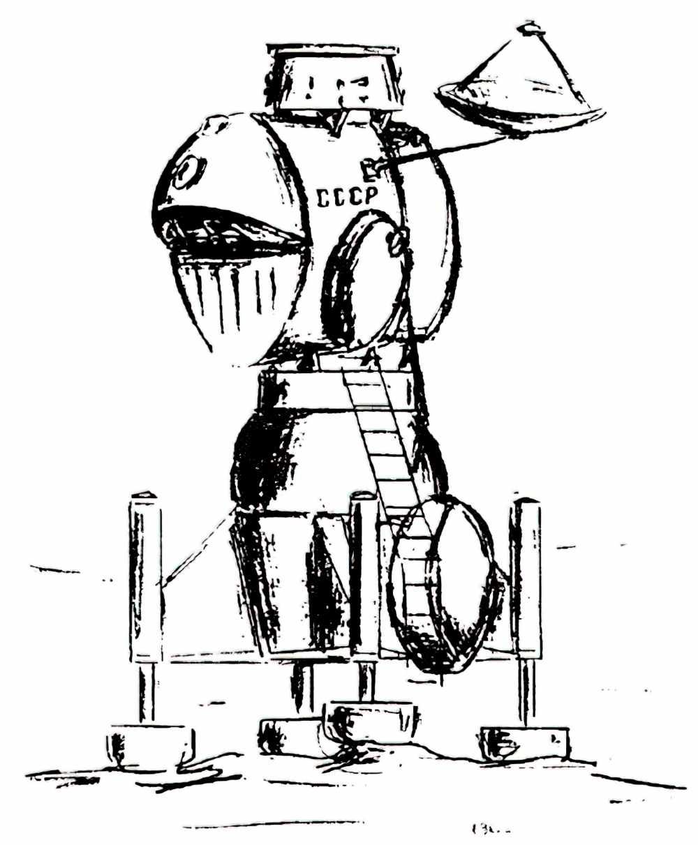 Early versions of the LK Lander - by Nick Stevens Graphics