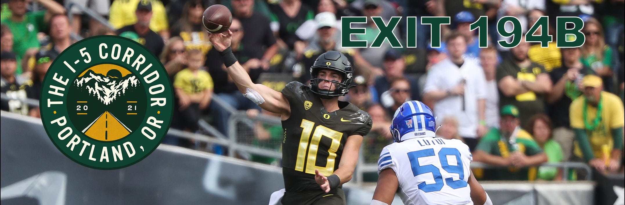 Bo Nix, the Oregon Duck - by Tyson Alger
