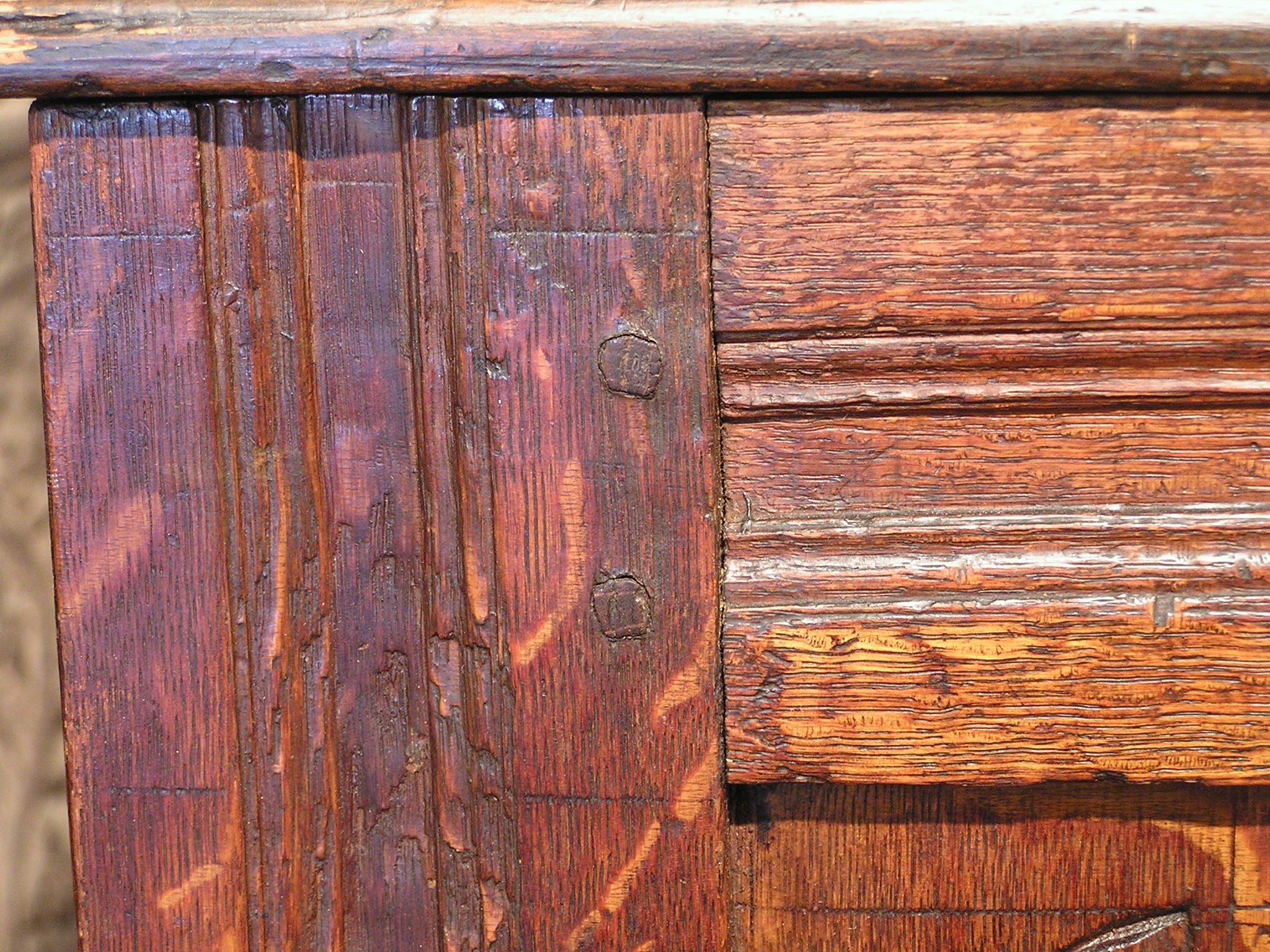 Tool marks from period pieces - by Peter Follansbee