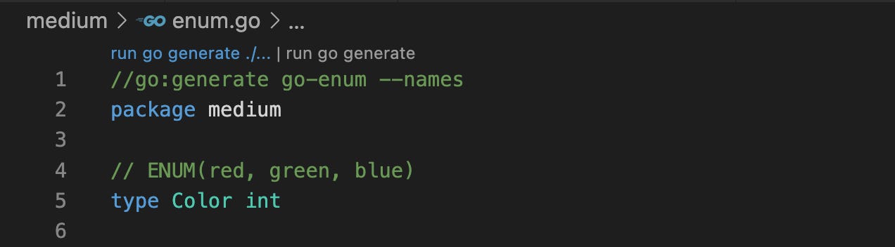Go Enums: The Right Way to Implement, Iterate and Namespacing Trick
