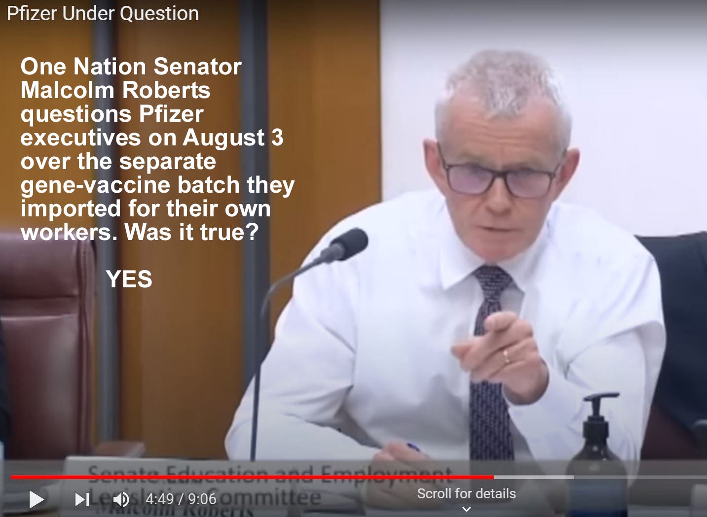 Pfizer Australia executives admit importing a separate batch of covid ...