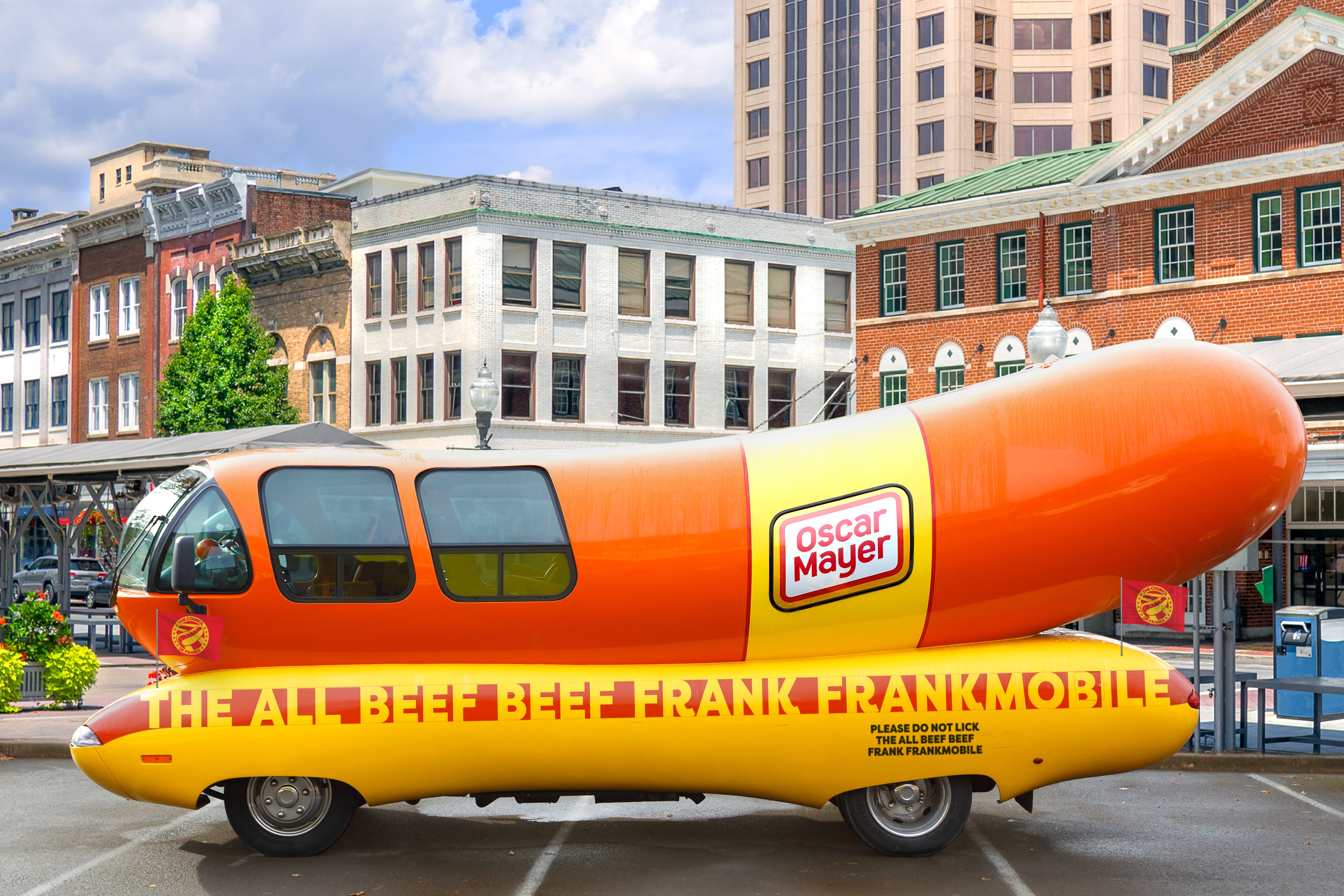 The Wienermobile Becomes the Frankmobile - by Laine Doss