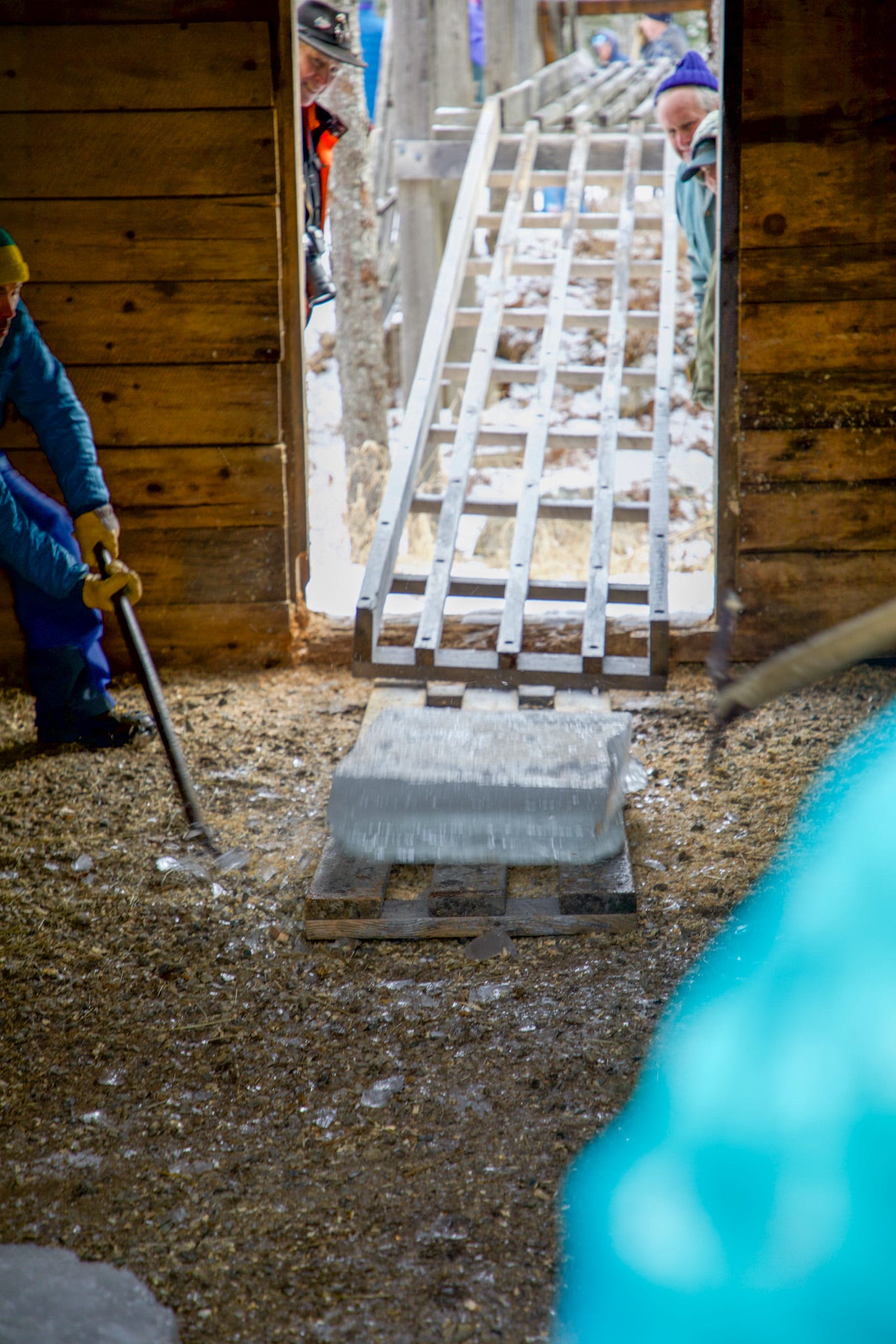 Ice Harvest in Maine - by Chelsea Diehl - Gadabout Maine