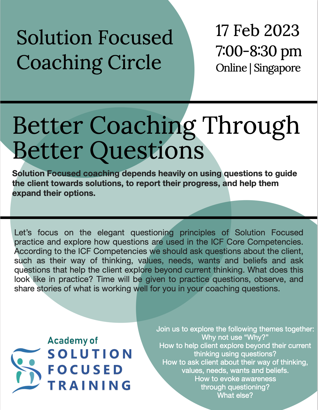 Better Questions & Better Thinking