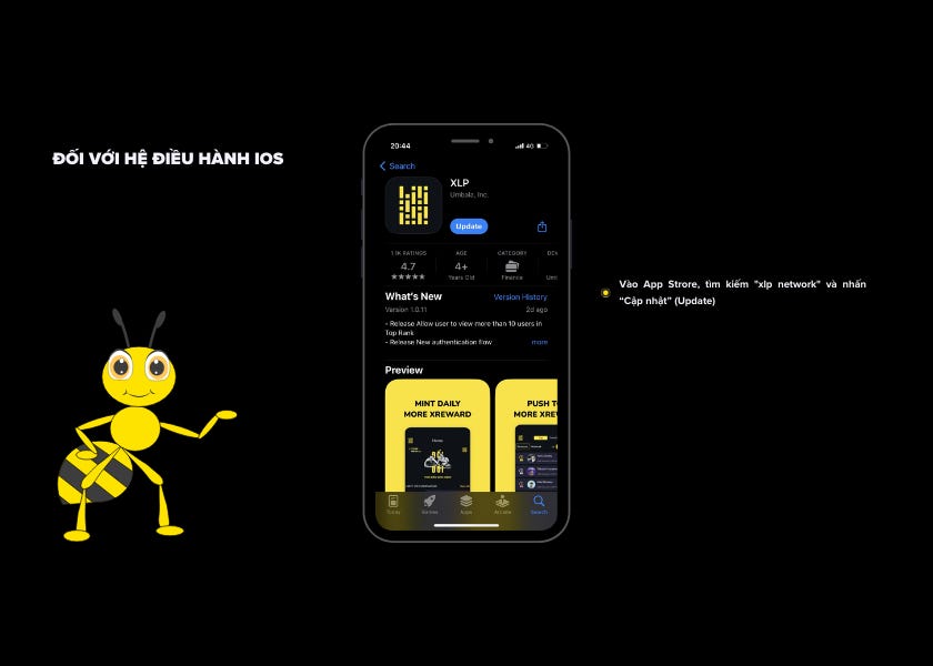 CẬP NHẬT PHIÊN BẢN MỚI CỦA XLP NETWORK - by XLP Foundation