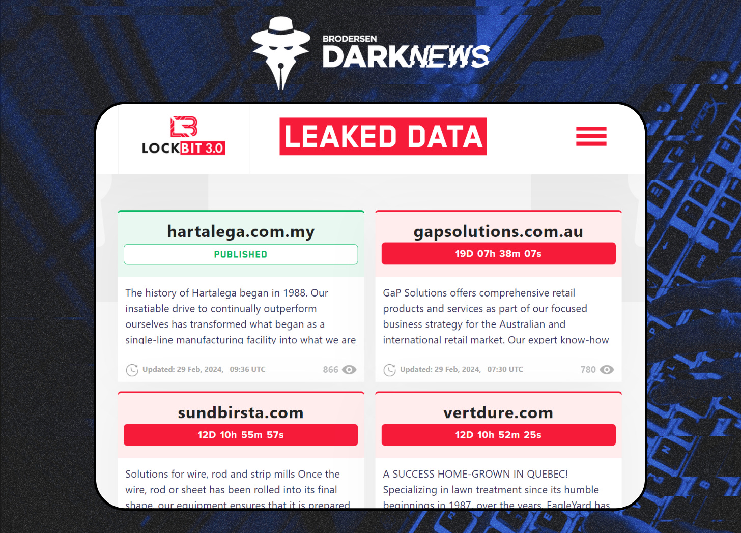 Volvió LockBit: ya hay nuevas víctimas de su ransomware